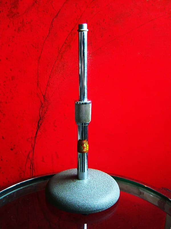 Vintage 1950's Atlas Sound DS7 microphone desk stand DS5 DS6 | Reverb