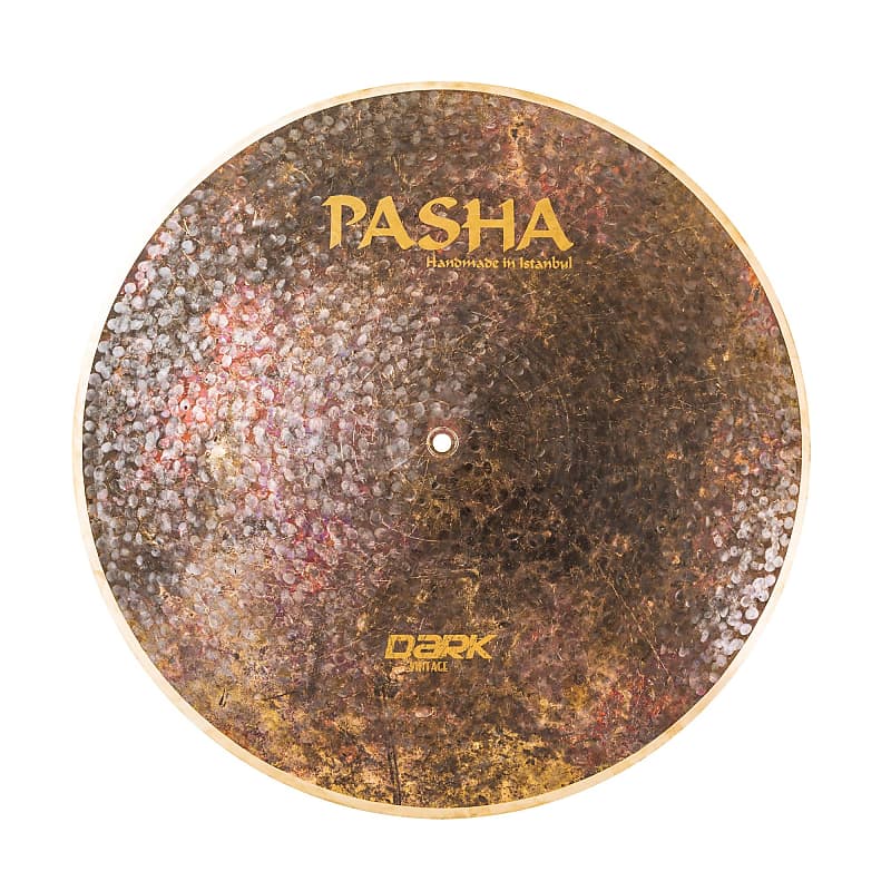 PASHA Pasha Dark Vintage Ride Flat DVT-RF21 Dimensione: 21'' | Reverb