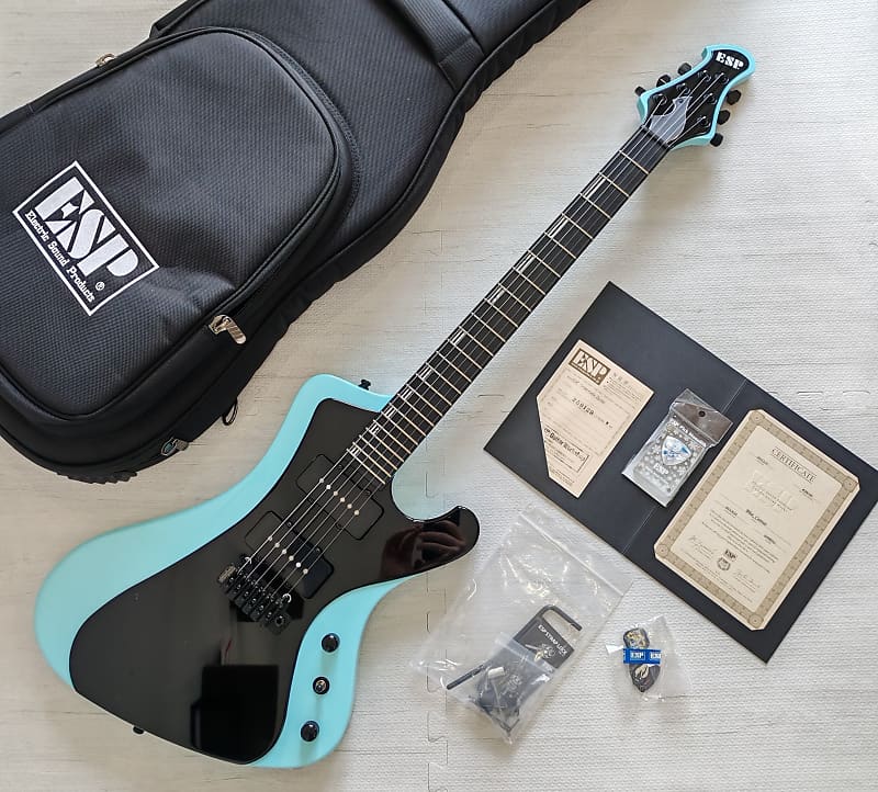 2025 ESP Custom Order Stream Miku Hatsune - One Off " Blue | Reverb