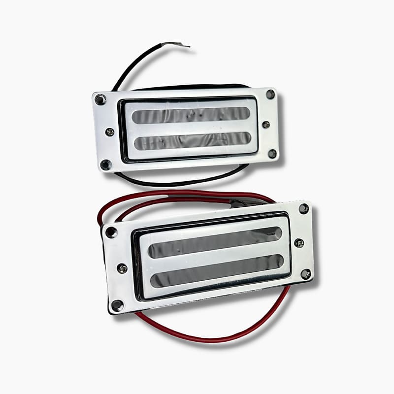 Allparts Toaster Pickup Set of Neck and Bridge with rings - | Reverb