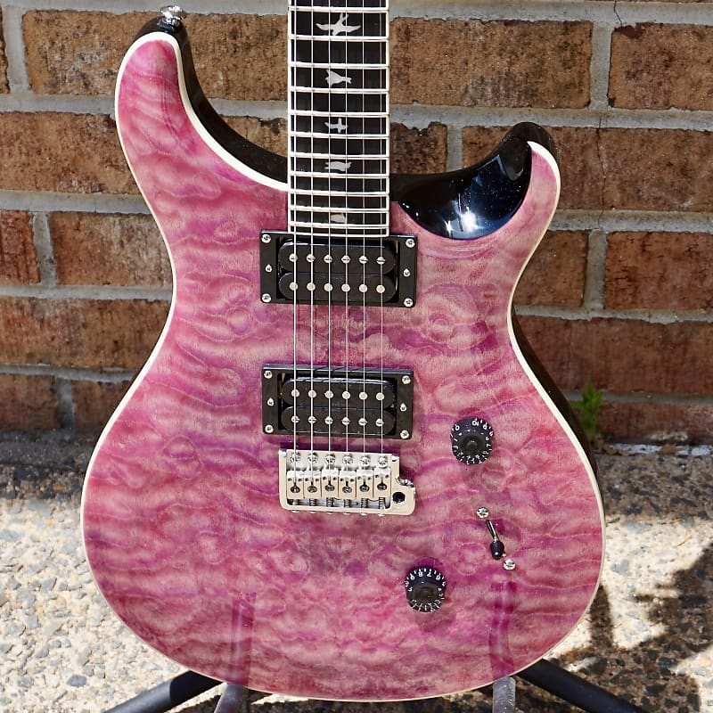 PRS SE Custom 24 Quilt Violet | Reverb