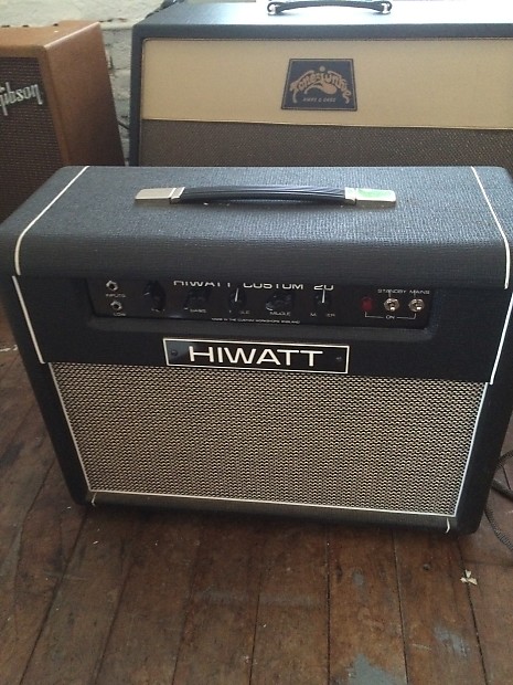 Hiwatt Custom 20 Made In UK 2000's Black | Reverb
