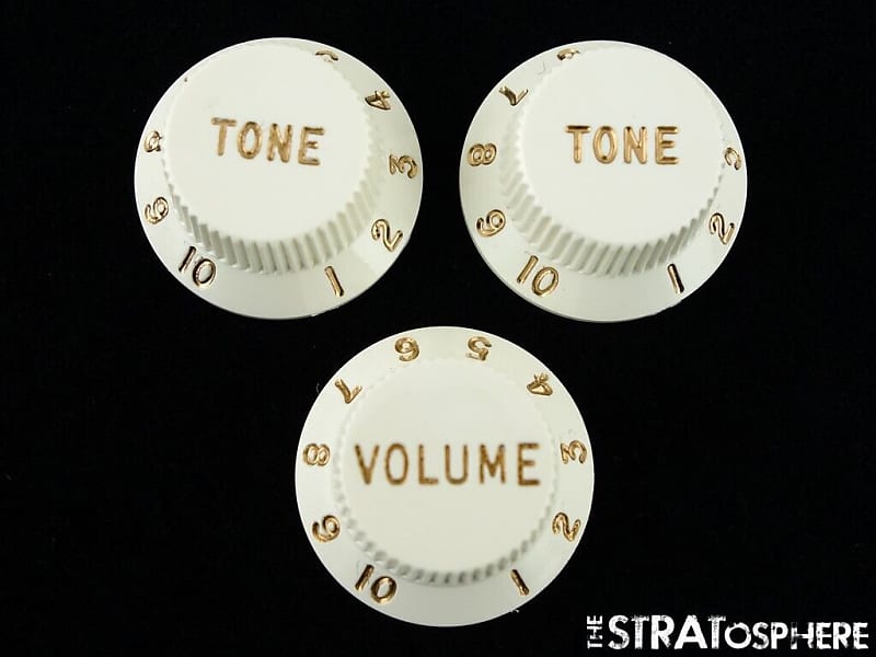 Fender Albert Hammond Jr Stratocaster Strat GUITAR KNOBS | Reverb