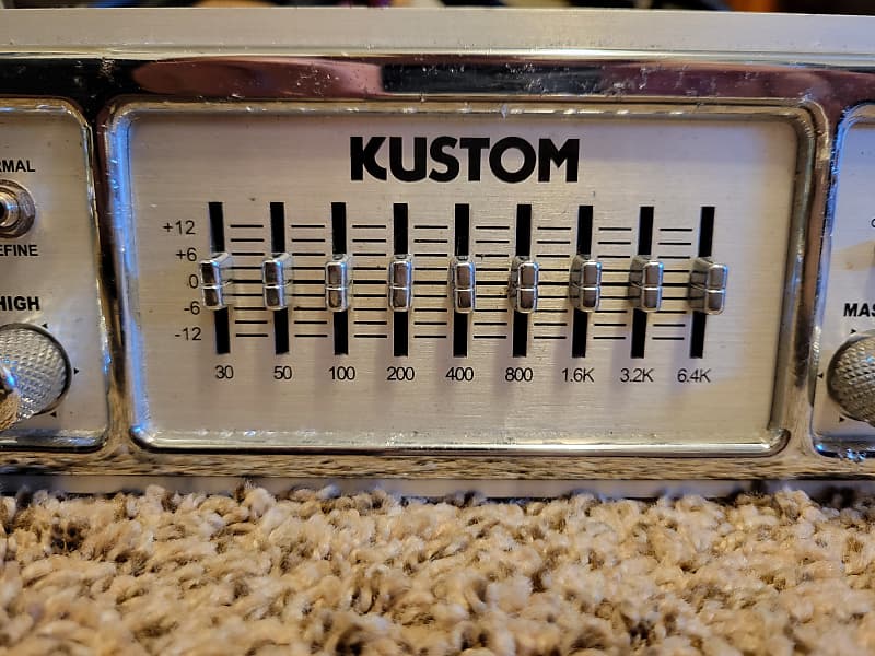 Kustom Groove Bass 1200 Chrome | Reverb