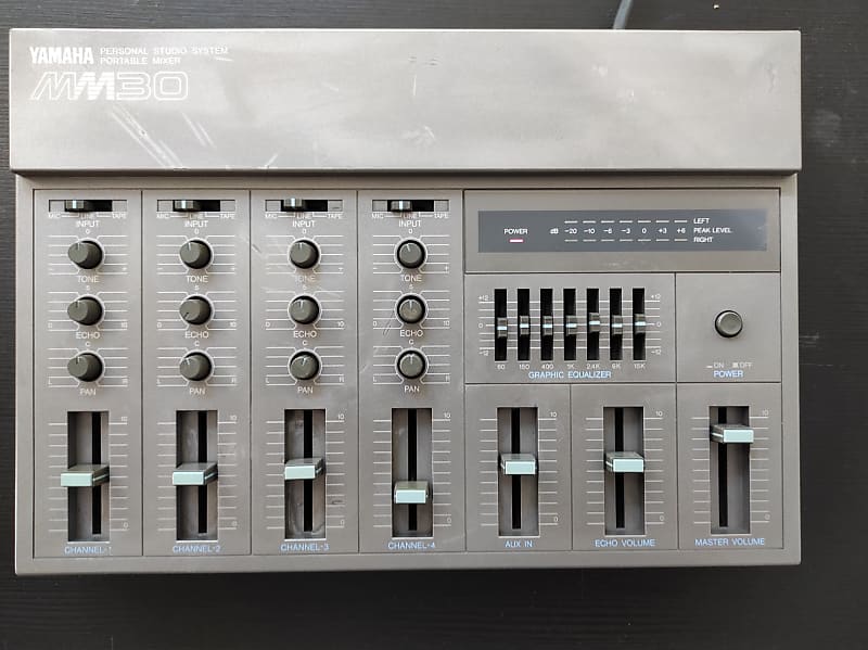 Yamaha MM30 Vintage Personal Studio System Portable Mixer | Reverb
