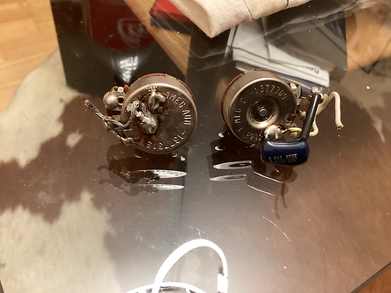 Fender pot 1 MEG 1977 Precision,Telecaster,jazzmaster…. 1977 | Reverb