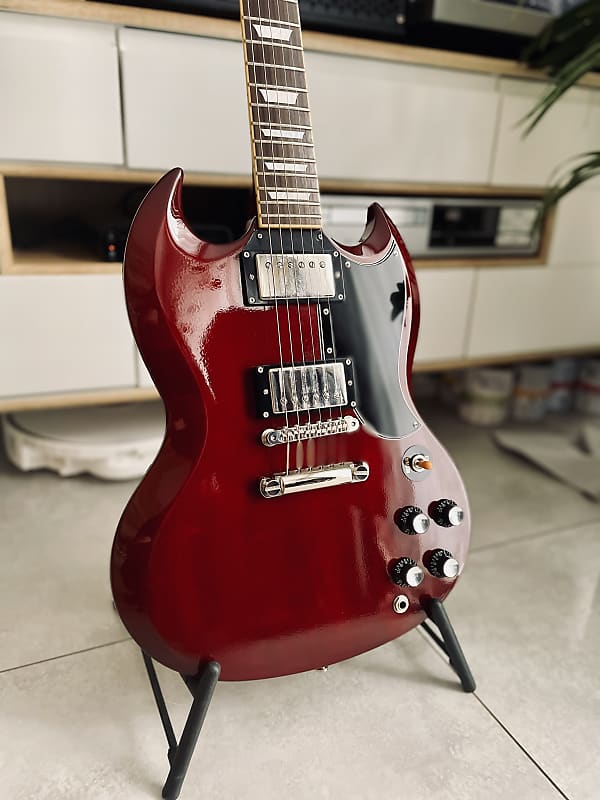 ESP Edwards SG E-SG-100LT2 2013 - Cherry | Reverb