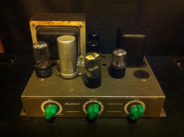 Heathkit A7 Guitar Hi-Fi Tube Amplifier Video Serviced & | Reverb