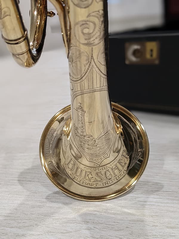 Buescher 216 1929 Trumpet - Bb & A True Tone Low Pitch | Reverb