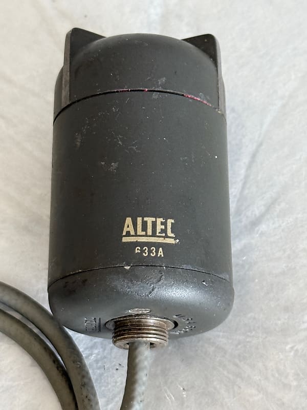 Vintage 1940's Altec 633A "Saltshaker" Dynamic Microphone | Reverb