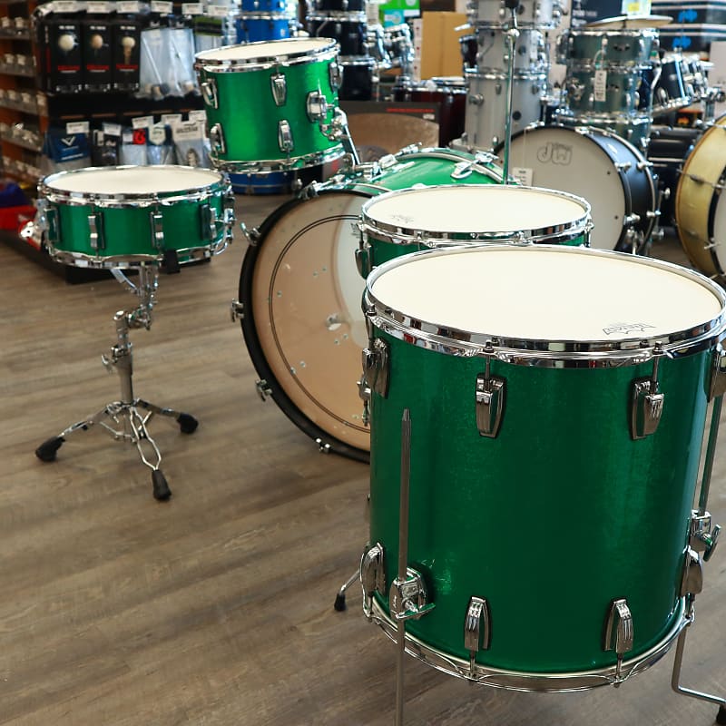 Ludwig Legacy Maple 5-PC Shell Pack 12/14/16/24/14s (Green | Reverb