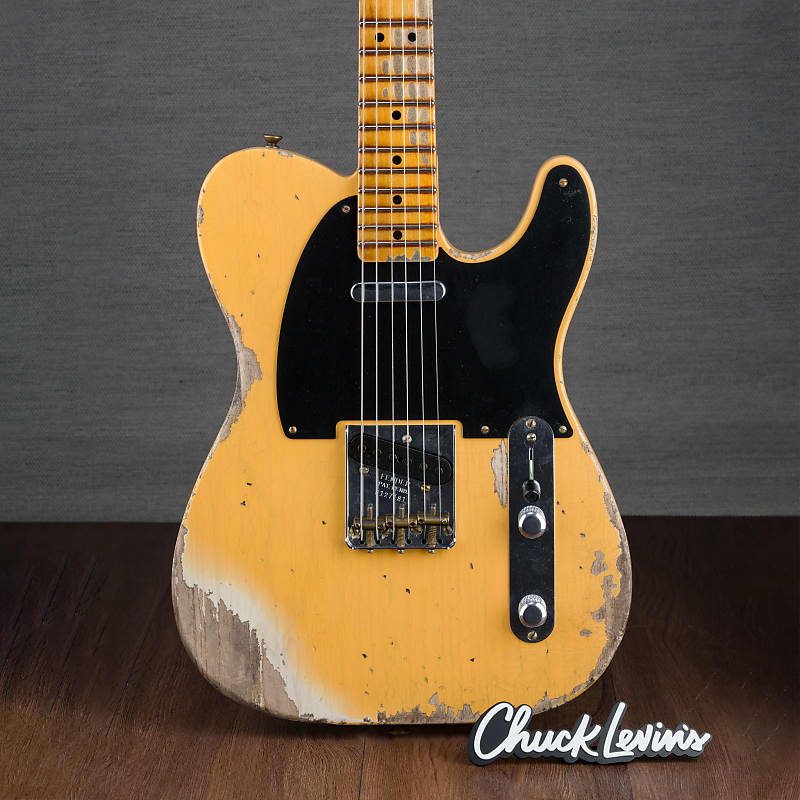 Fender Custom Shop 1950 Double Esquire Heavy Relic Electric | Reverb