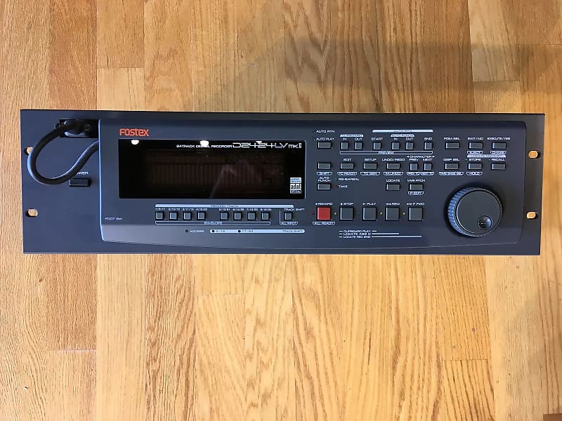 Fostex D2424LV Mk2 24 Track Digital Multitrack black | Reverb
