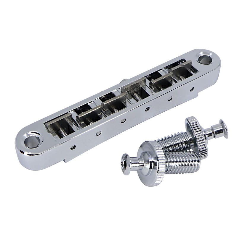 Pinnacle Aluminum Locking TOM Nashville Bridge, Ti Saddles, | Reverb