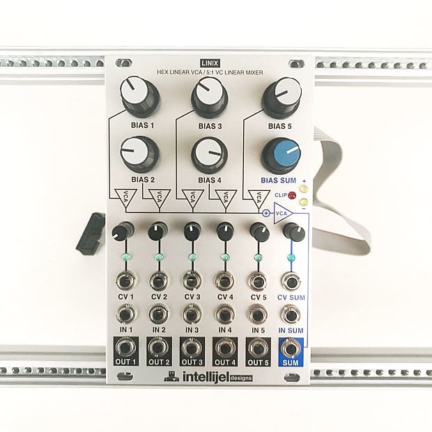Intellijel Hex Linear VCA 5:1 Mixer | Reverb