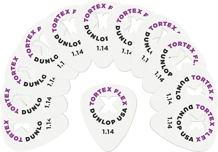 Dunlop Tortex® Flex™ X Pick .1.14mm - 12 Pack | Reverb
