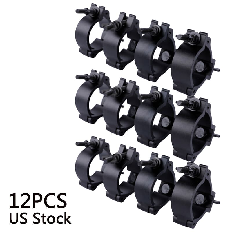 12PCS Stage Par Light Clamps Hooks O Clamp 2" Aluminum Truss | Reverb