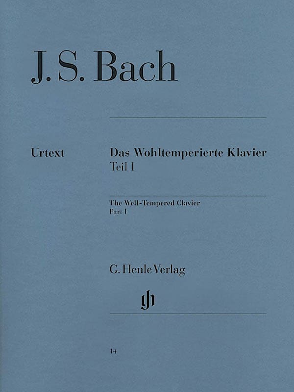 Bach Well Tempered Clavier Part 1 - Henle Edition | Reverb