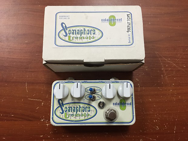 Catalinbread Semaphore Tremolo White | Reverb