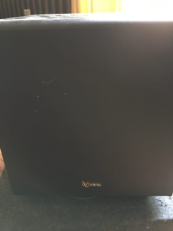 Infinity BU-1 Black Subwoofer | Reverb