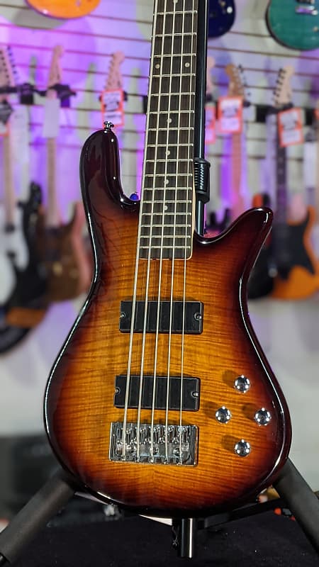 Spector Legend 5 Standard Bass Guitar - Tobacco Sunburst | Reverb