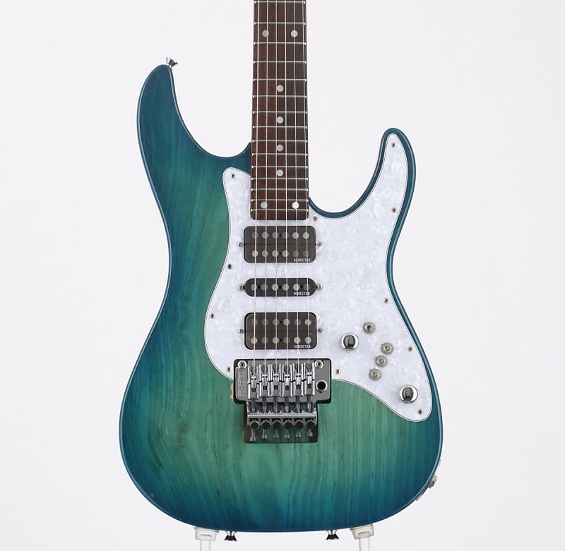 SCHECTER BH-1-STD-24/R CTM ILB Indigo Light Blue [SN | Reverb