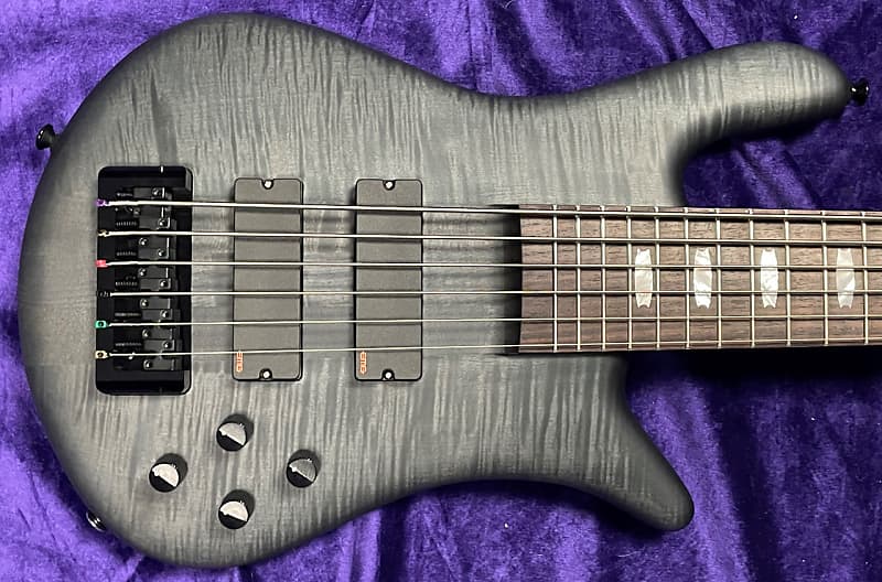 Spector Euro 6LX, Matte Black Stain / Rosewood | Reverb
