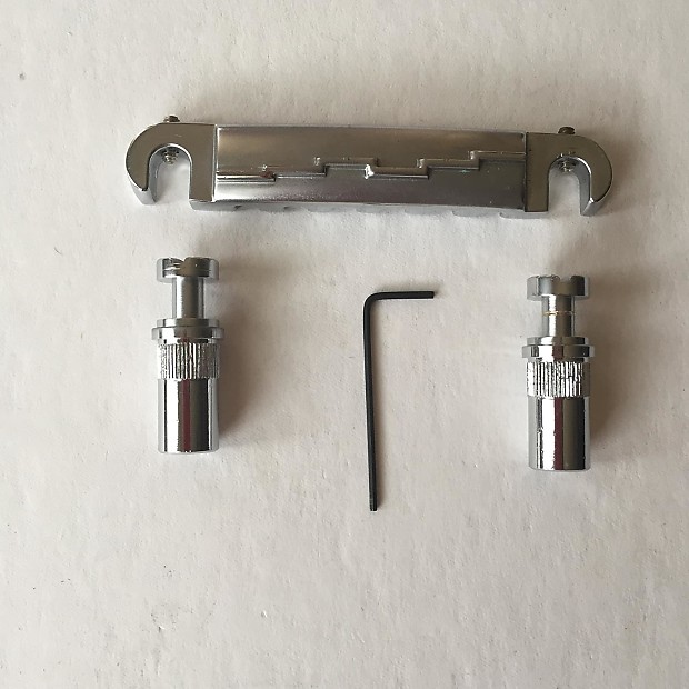 Gibson Lightning Bar Wraparound Compensating Bridge Satin | Reverb