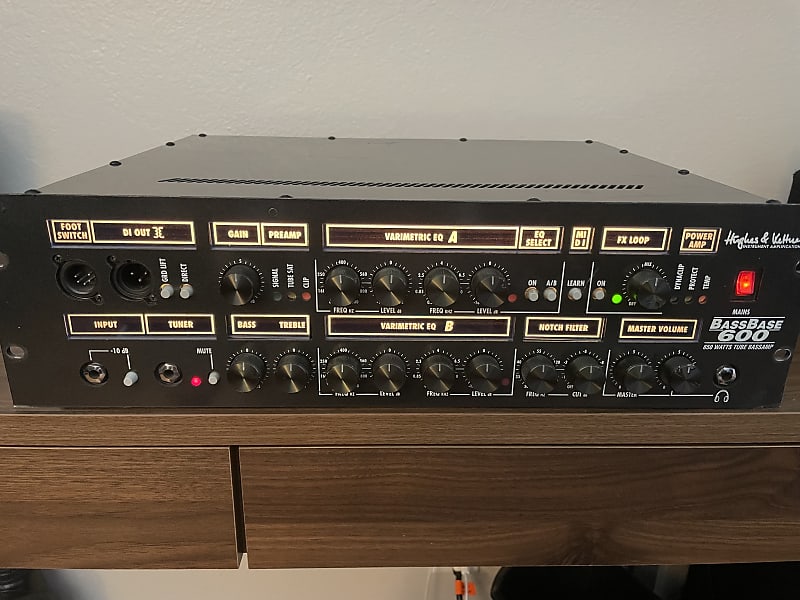 Hughes & Kettner Bass Base 600 Black | Reverb