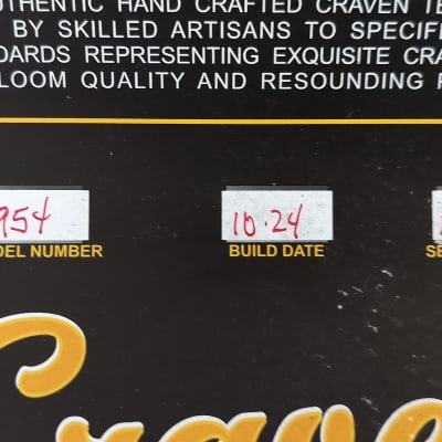 Craven Shari Ulrich Signature Raven Songbird archtop tenor | Reverb