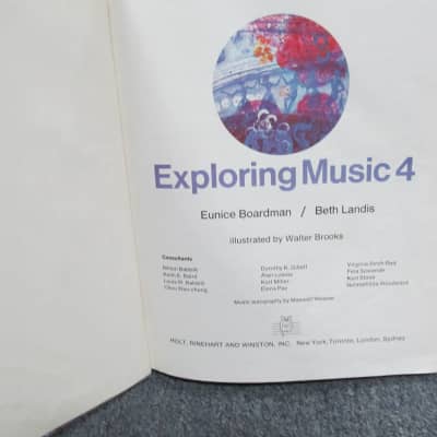 Exploring Music 4 by Milton Babbit Instructional Book | Reverb