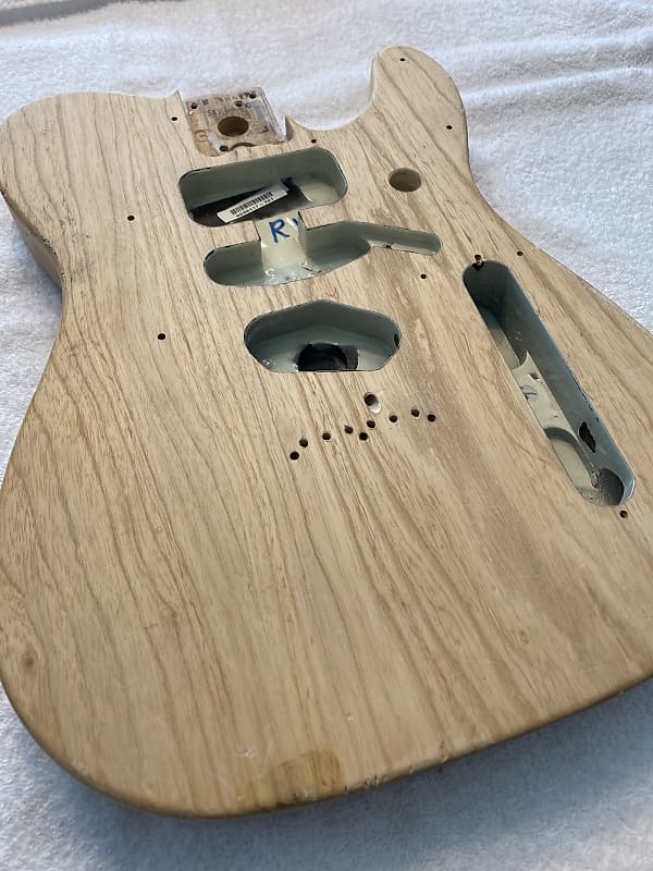 Fender Ash Telecaster Body 2000 Unfinished | Reverb