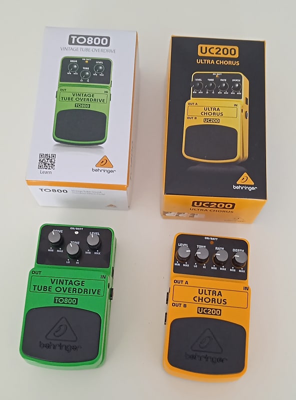 Behringer UC200 + TO800 | Reverb