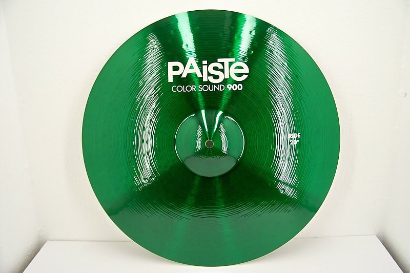 Paiste Color Sound 900 Green 20" Medium Ride Cymbal/New/Model | Reverb