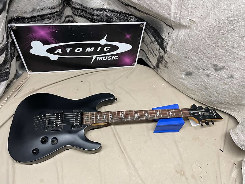 Schecter Diamond Series Black Hawk Guitar 2002 Black | Reverb