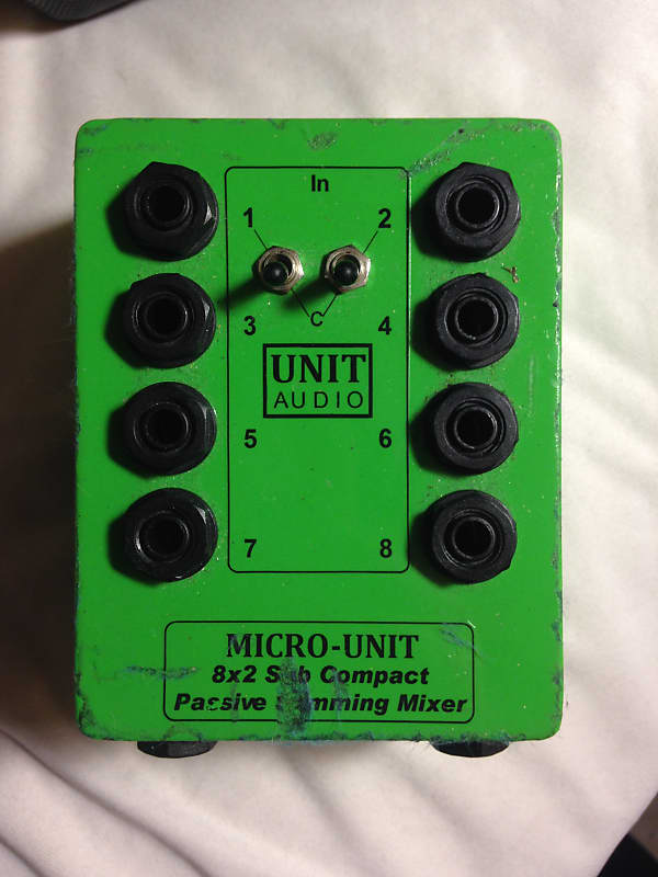 Unit Audio Micro-Unit 8x2 Passive Summing Mixer | Reverb
