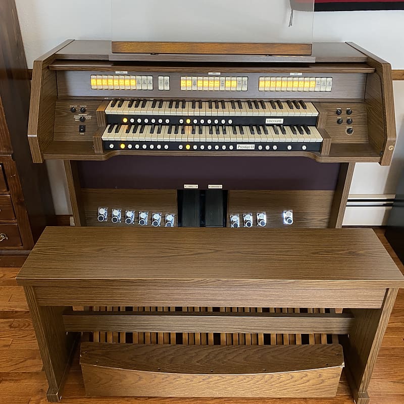 Viscount Prestige II Early 2000s - Brown Wood Veneer | Reverb