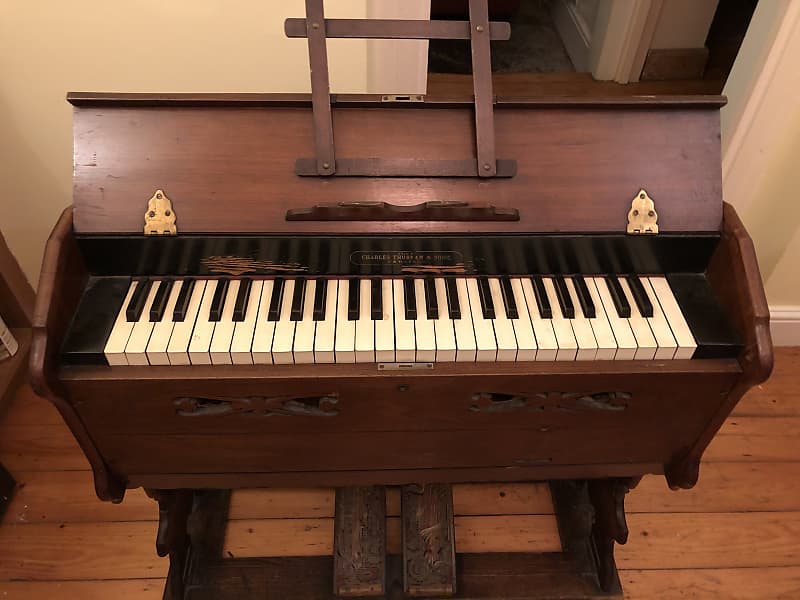 Charles Thurman and sons portable folding harmonium/pump | Reverb UK
