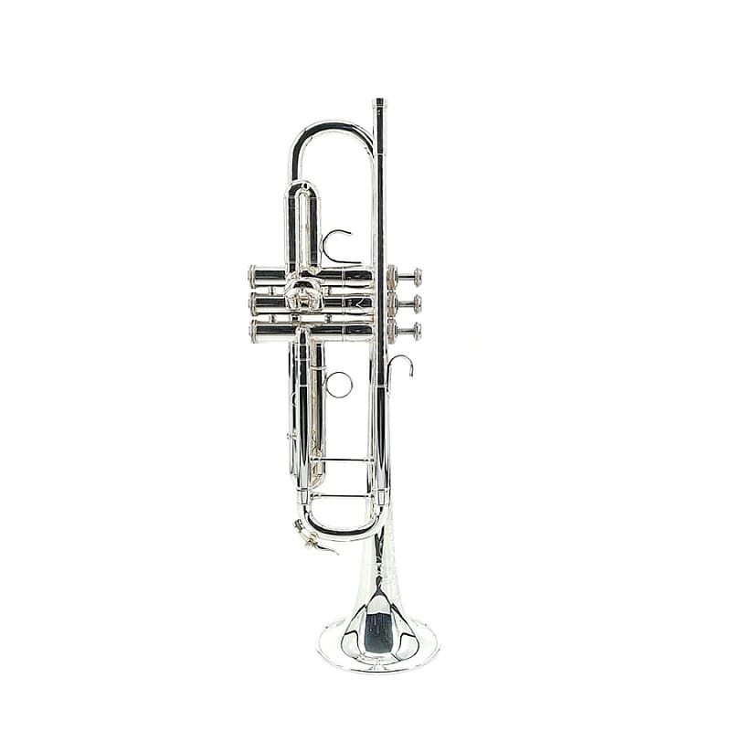 S.E. Shires Model A Bb Trumpet - Silver Plated - Demo Stock | Reverb