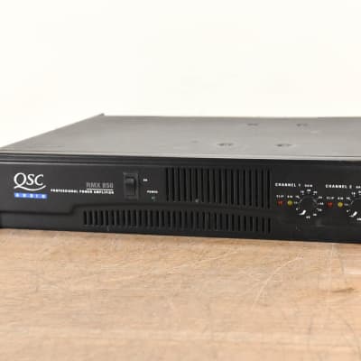 QSC 1450 RMS Rack-Mounted Power Amp - Black | Reverb