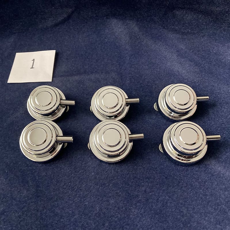 DW Collector's Series Chrome Tom Lugs - Set of 6 - Drum | Reverb