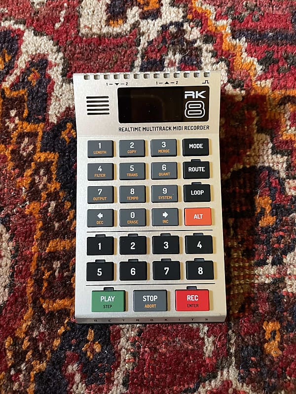 Retrokits RK-008 Realtime Multitrack MIDI Recorder + 2x 1/8" | Reverb