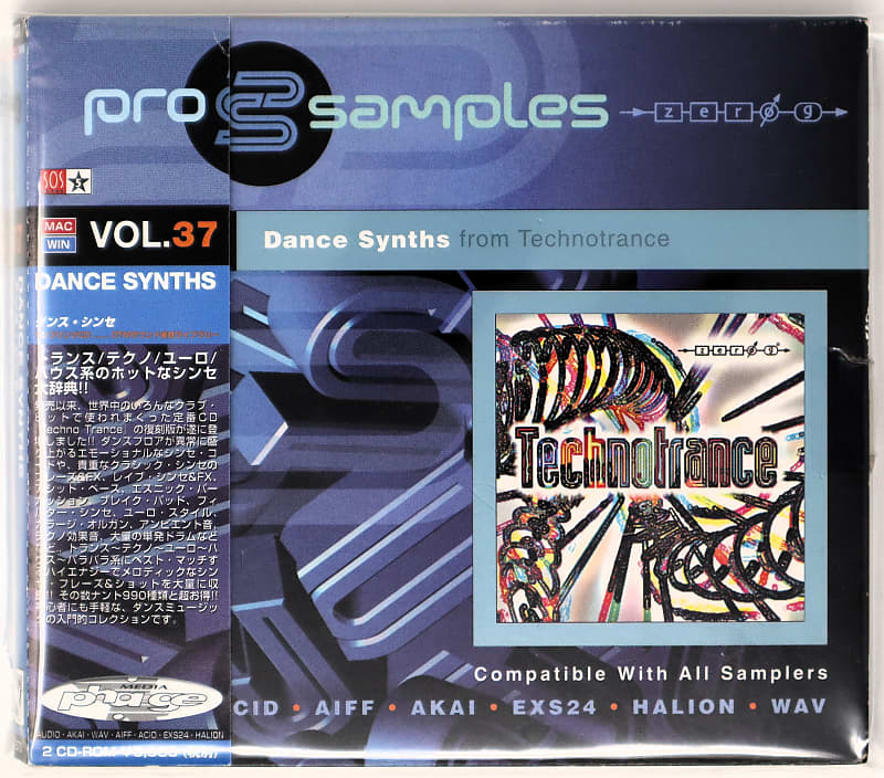 Zero-G Pro Samples Vol.37 Dance Synths Sample Library/Sound | Reverb
