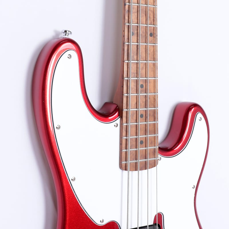 Tribe Shob Bass Passive - Candy Apple Red | Reverb