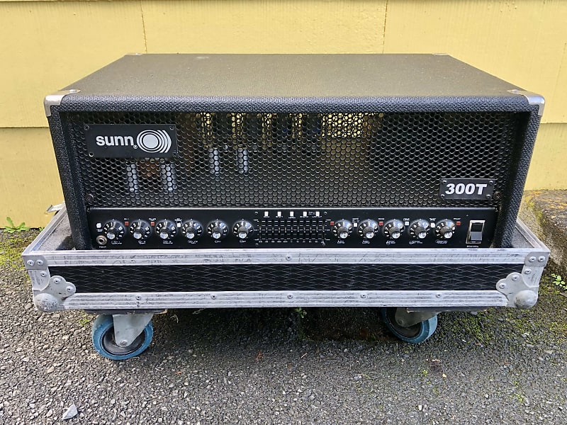 Sunn 300T Tube Head Bass Amplifier with Road Case Fender | Reverb