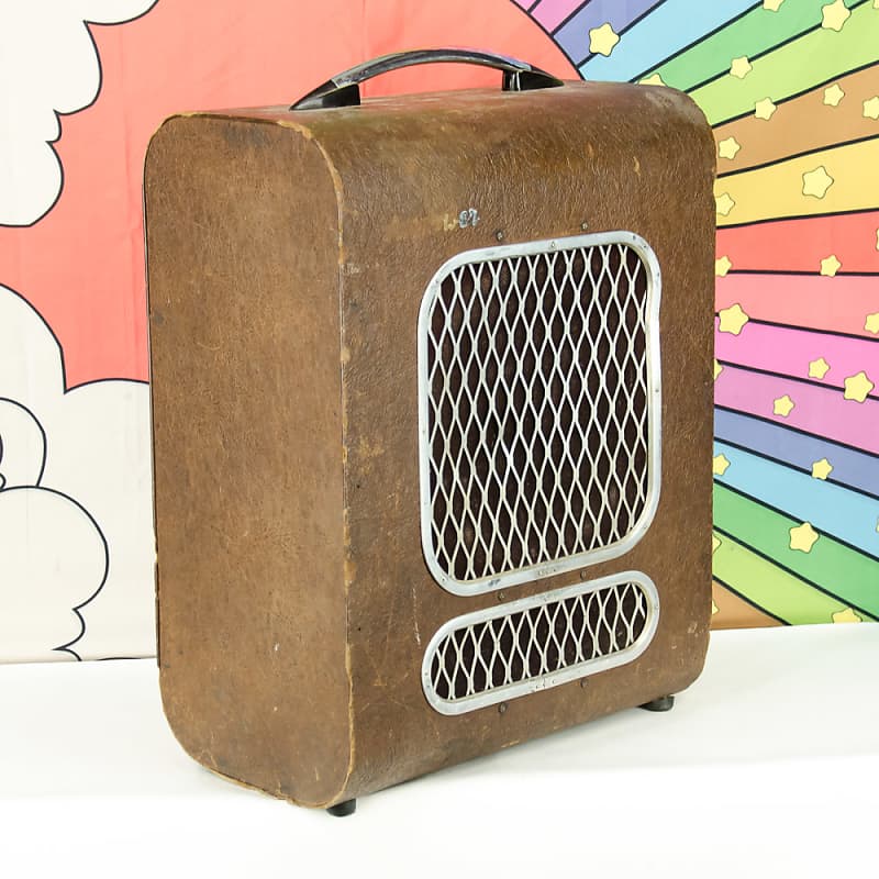 Vintage 1940's Ampower Model 80 Gutiar Amp, All Tube | Reverb