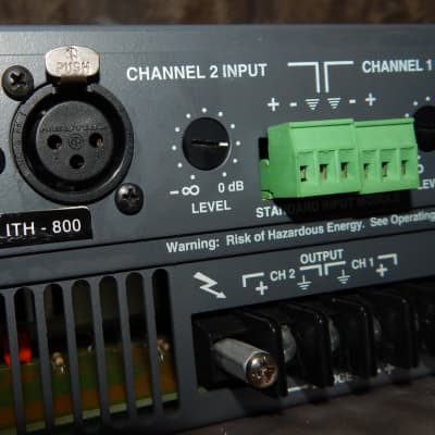 Altec Lansing 7140A power amplifeir with 800 hz high pass | Reverb