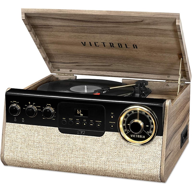 Victrola 6-in-1 Bluetooth Record Player 3-Speed Turntable , | Reverb