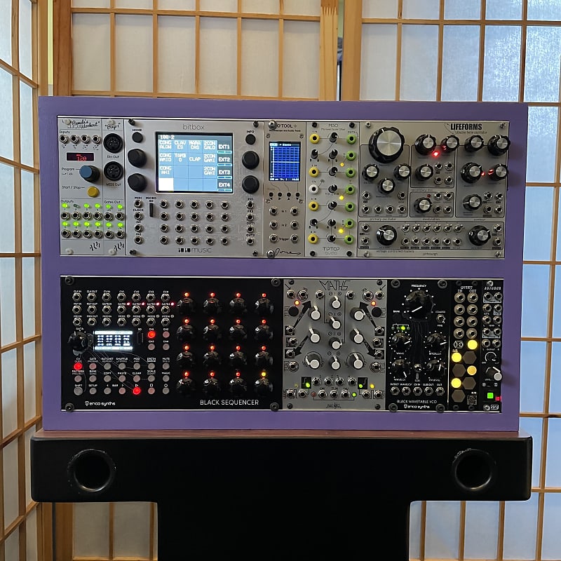 Modular Case 6U 168HP in Purple | Reverb