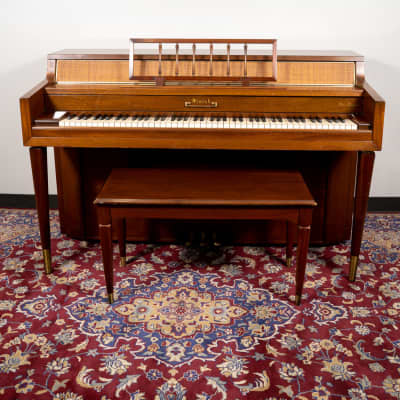 Starck Upright Piano | Satin Cherry | SN: 164241 | Reverb
